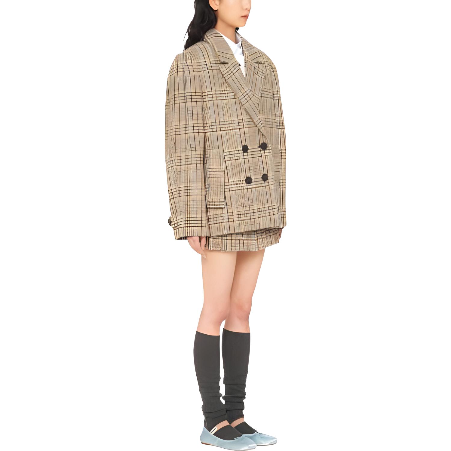 Miu Miu Brown Jackets Coats on Sale & Authentic - POIZON Miu Miu Brown Jackets Coats on Sale & Authentic - POIZON