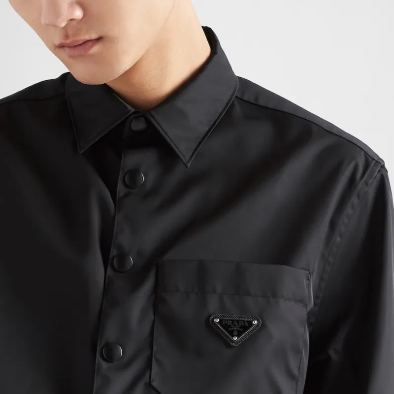 PRADA Re-Nylon Shirt L - POIZON PRADA Re-Nylon Shirt L - POIZON
