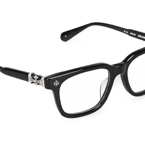 Chrome Hearts Plate Frame Square Non Prescription Glasses Chrome Hearts Plate Frame Square Non Prescription Glasses