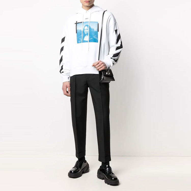 OFF-WHITE Mona Lisa Hoodie XXL - POIZON OFF-WHITE Mona Lisa Hoodie XXL - POIZON