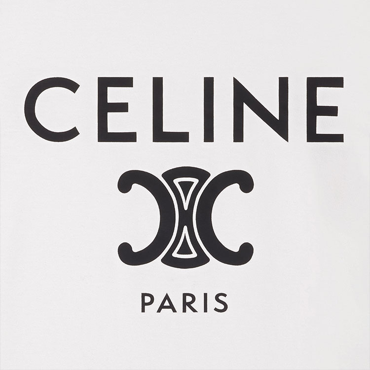CELINE T-Shirt 'Off White/Navy/Black' - Cheap Rcj Jordan Outlet CELINE T-Shirt 'Off White/Navy/Black' - Cheap Rcj Jordan Outlet