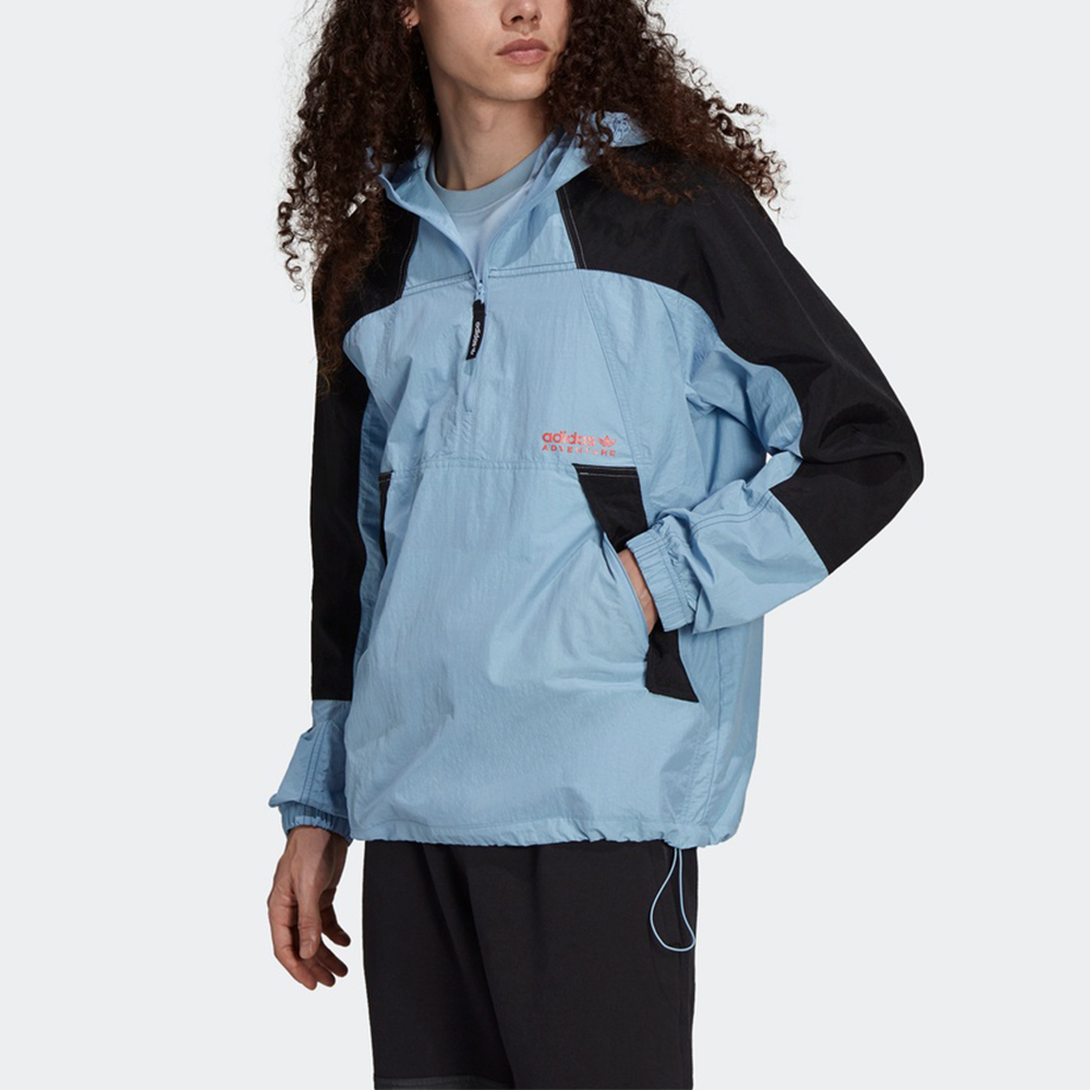 Adidas Originals Clover Series Outfit Jackets Men Sky Blue Adidas Originals Clover Series Outfit Jackets Men Sky Blue