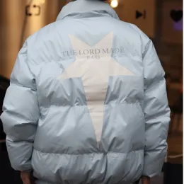 RASS Falling stars Unisex Quilted Jacket - POIZON