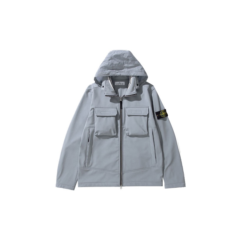 STONE ISLAND LIGHT SOFT SHELL-R SERIES SOFT SHELL Jackets STONE ISLAND LIGHT SOFT SHELL-R SERIES SOFT SHELL Jackets