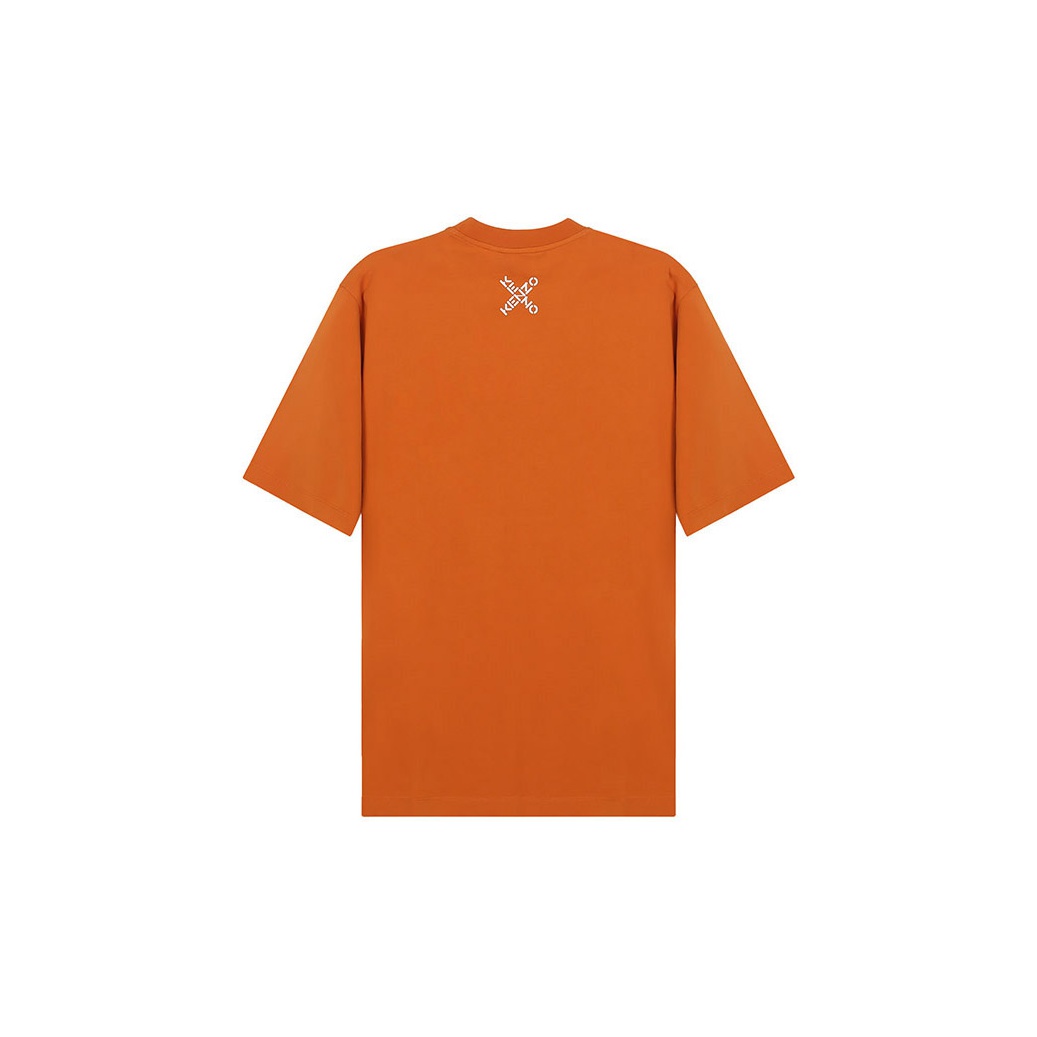KENZO T Shirts Men Orange Cheap Rcj Jordan Outlet