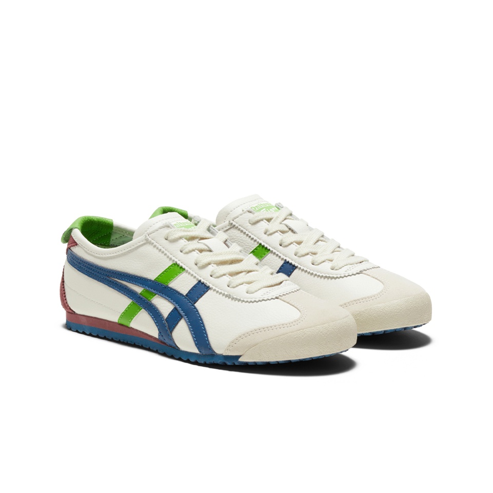 Onitsuka Tiger Logo Patch Lace-Up Sneakers zapatillas de Onitsuka Tiger Logo Patch Lace-Up Sneakers zapatillas de