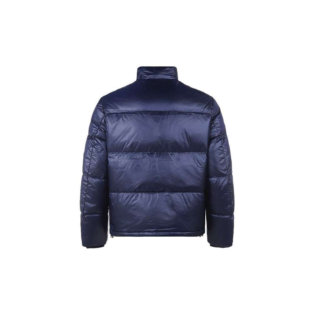 ARMANI EXCHANGE Logo-patch Zip-up Padded Down Jacket - POIZON ARMANI EXCHANGE Logo-patch Zip-up Padded Down Jacket - POIZON