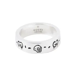 Gucci Ghost Ring Small Silver - POIZON