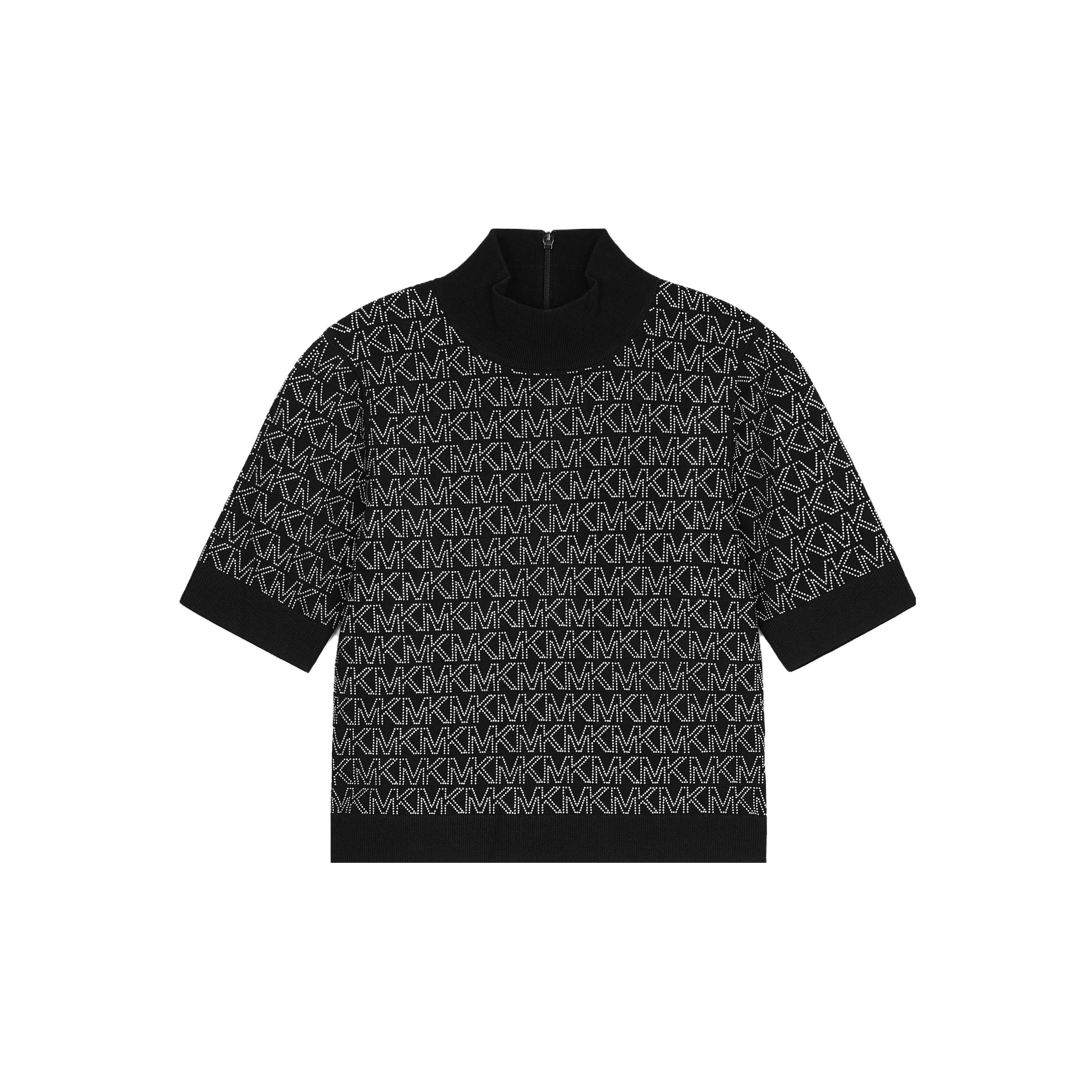 MICHAEL KORS Crop Tops Women s Black Cheap Rcj Jordan Outlet