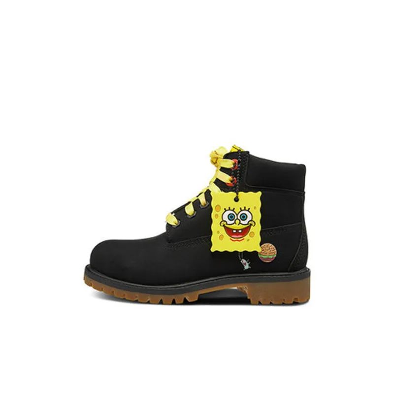 Timberland 6" Boot Spongebob Black TD - POIZON