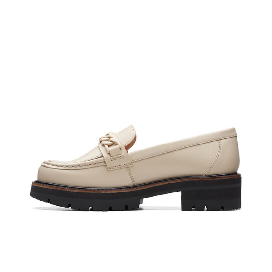 Clarks ivory shoes store