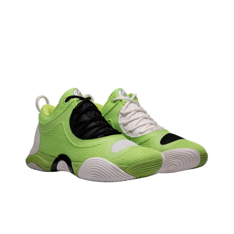 EQLZ EQUALIZER Sphere Basketball Shoes Men Low-top White/Green - POIZON