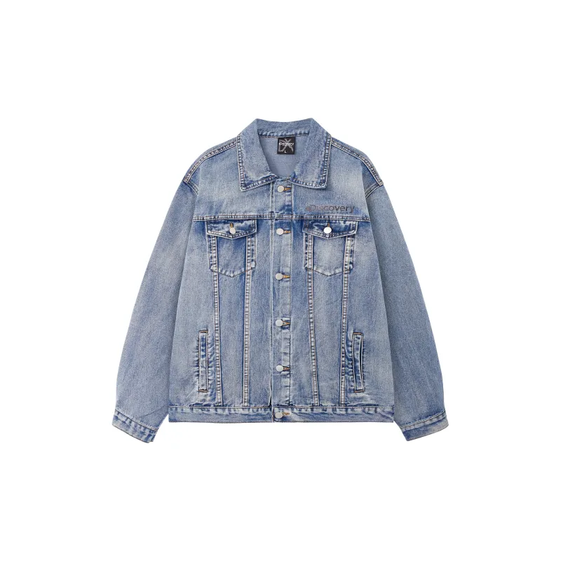 Discovery Expedition Unisex Denim Jacket - POIZON