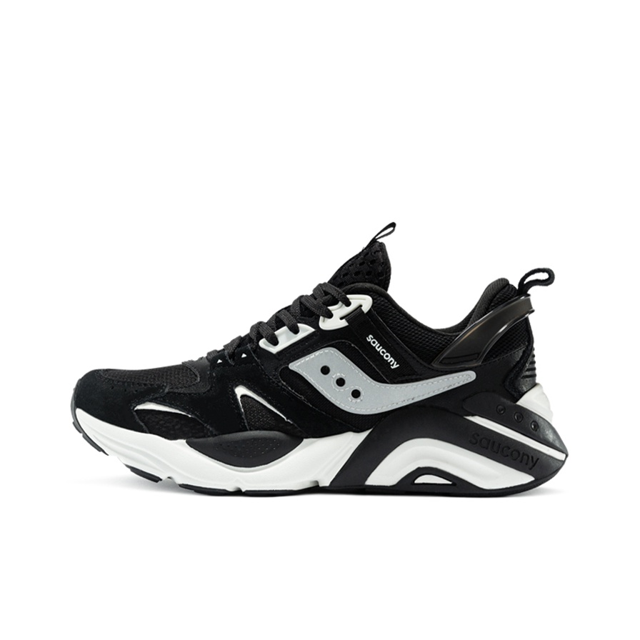 Saucony Black Trendy Sneakers Casual Shoes on Sale Authentic Cheap Rcj Jordan Outlet