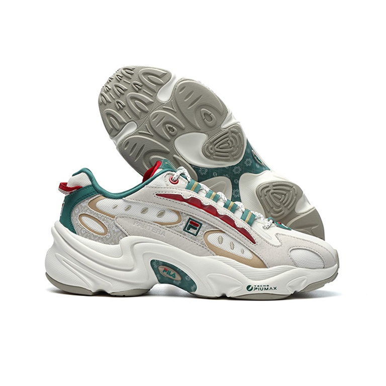FILA Pantera White Red Green Cheap Rcj Jordan Outlet