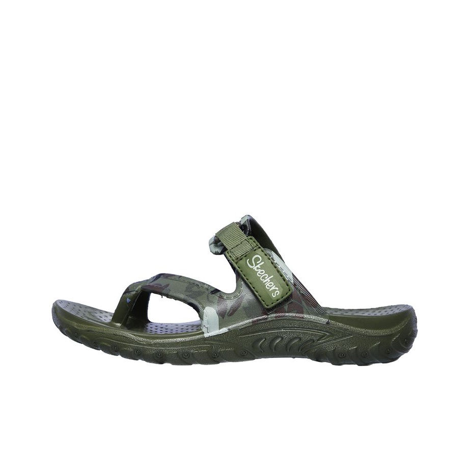 Skechers slippers womens green store