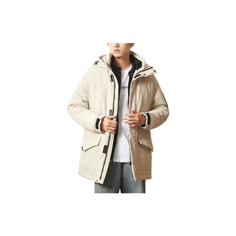 Tonlion Men Quilted Jacket - POIZON