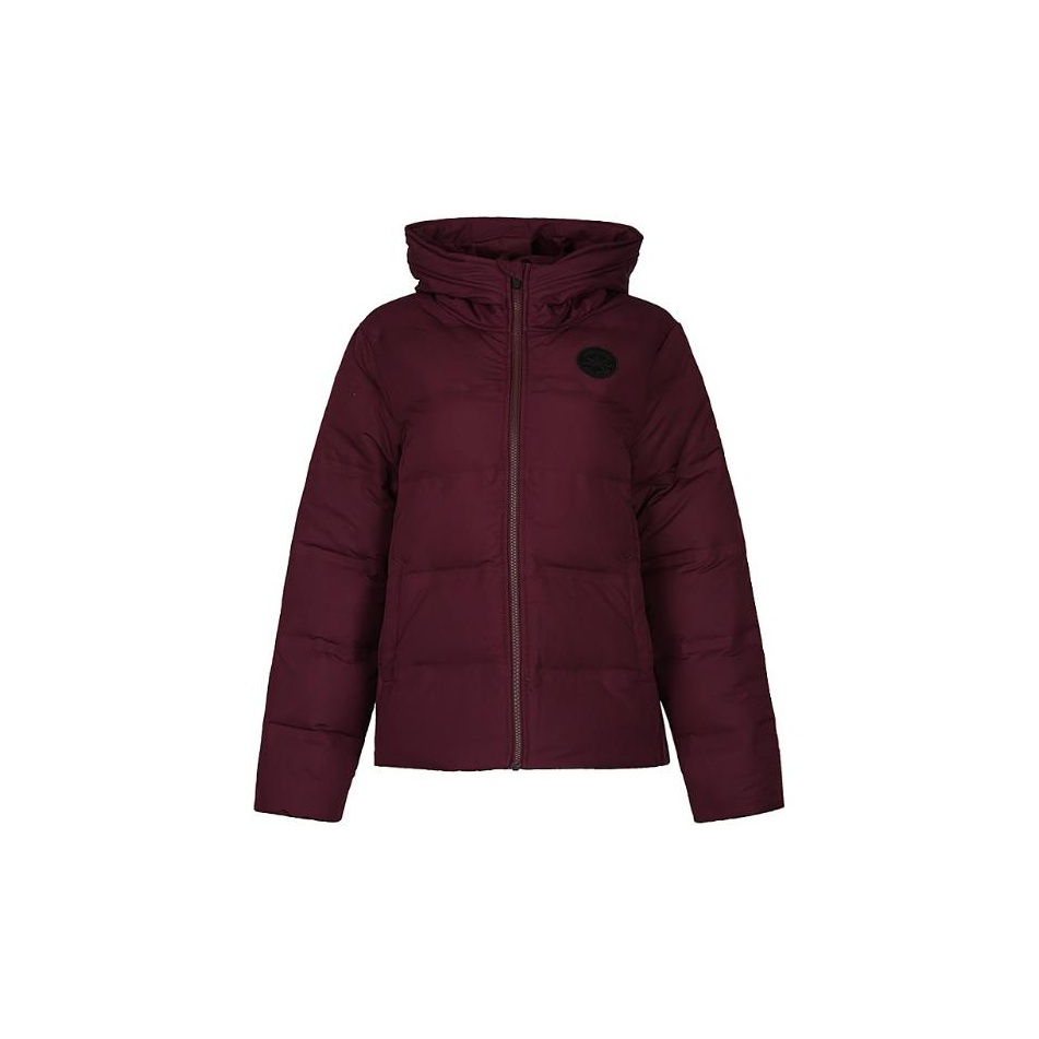 Burgundy converse jacket store