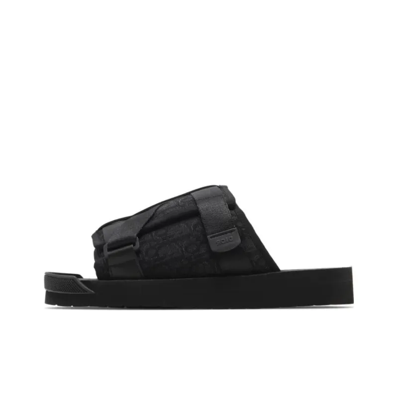 DIOR Alpha Sandals Black - POIZON