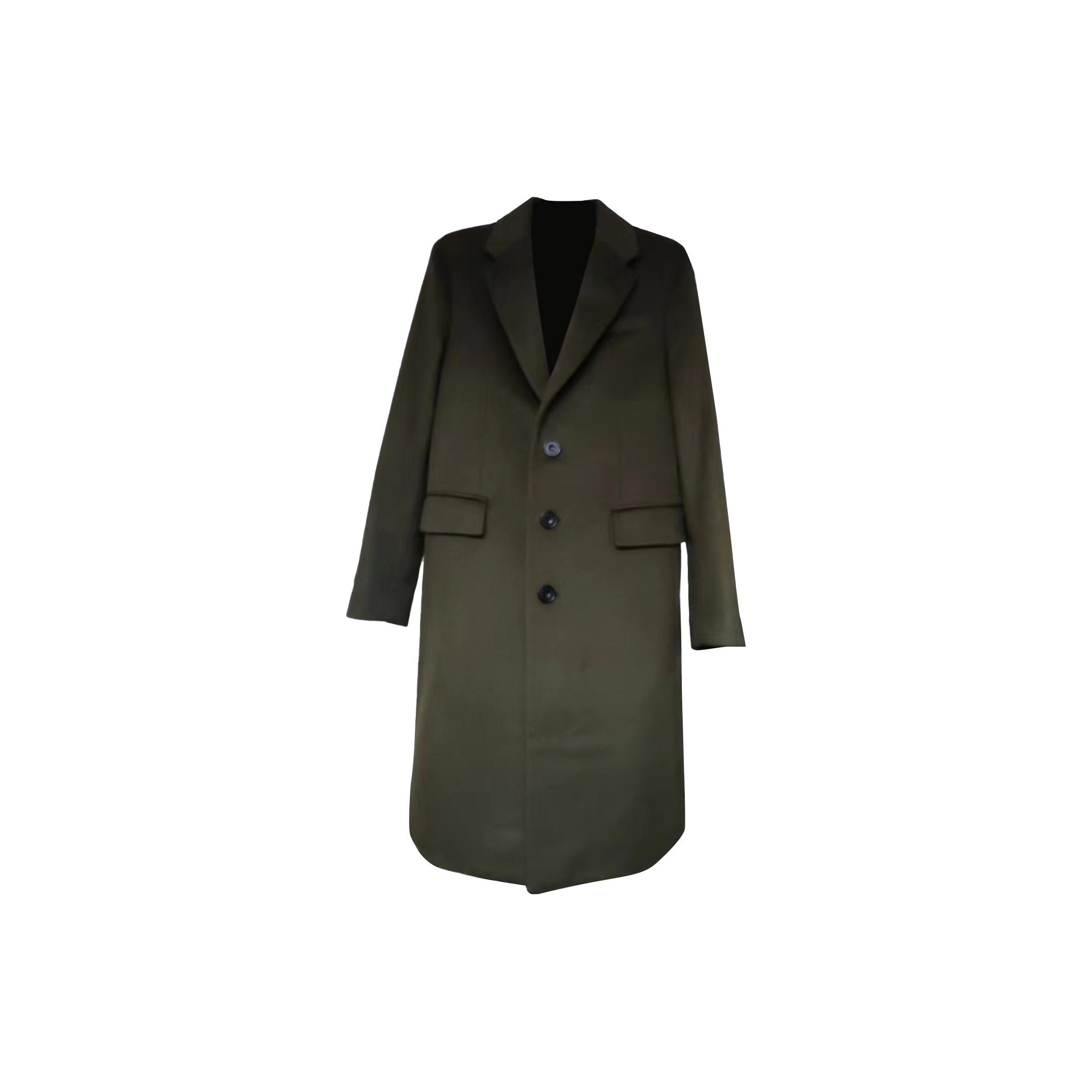 Burberry coat green store