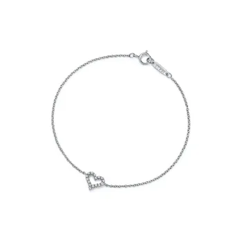 Tiffany diamond heart bracelet store