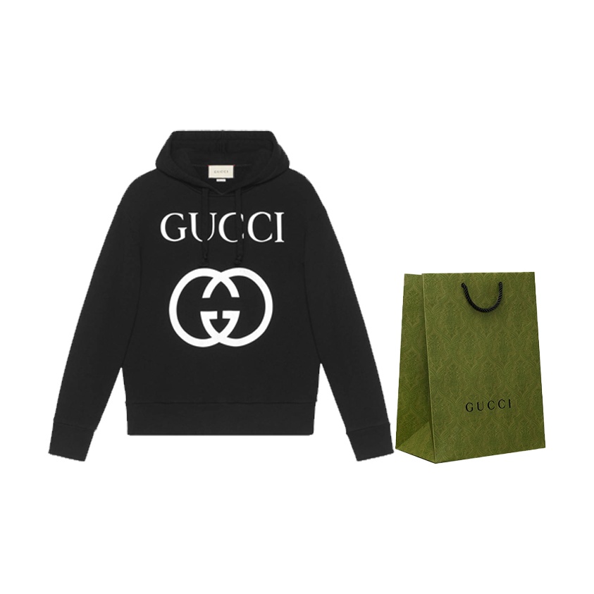 GUCCI Interlocking G Oversize Fit Hoodie - POIZON GUCCI Interlocking G Oversize Fit Hoodie - POIZON