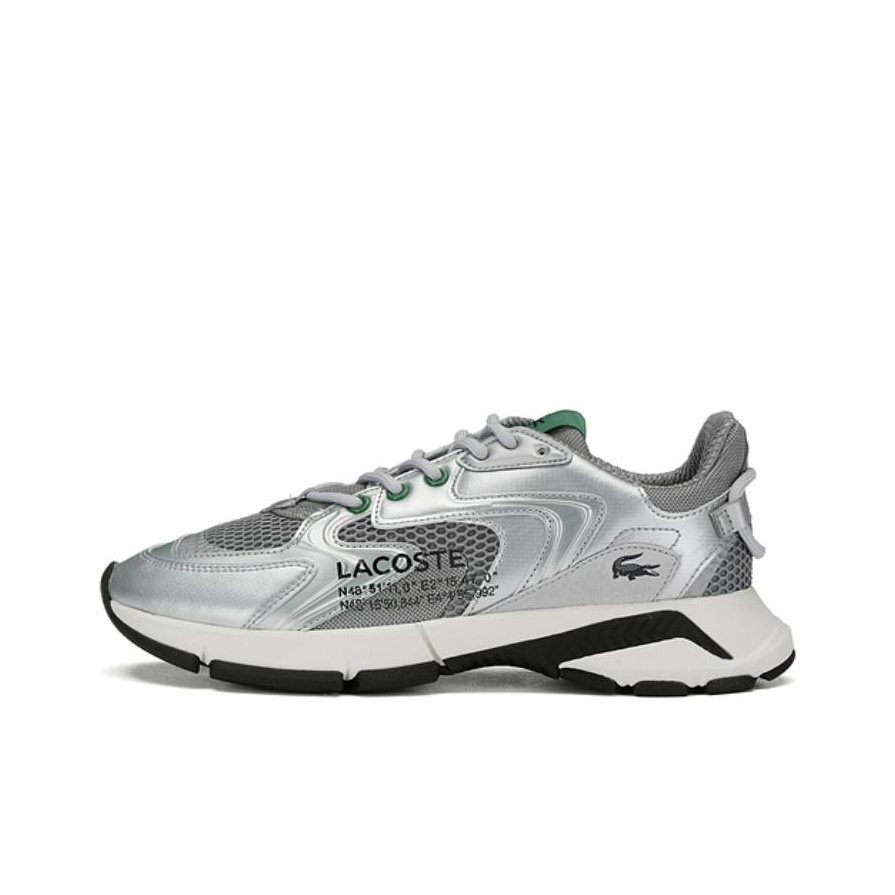 Lacoste metallic sneakers store