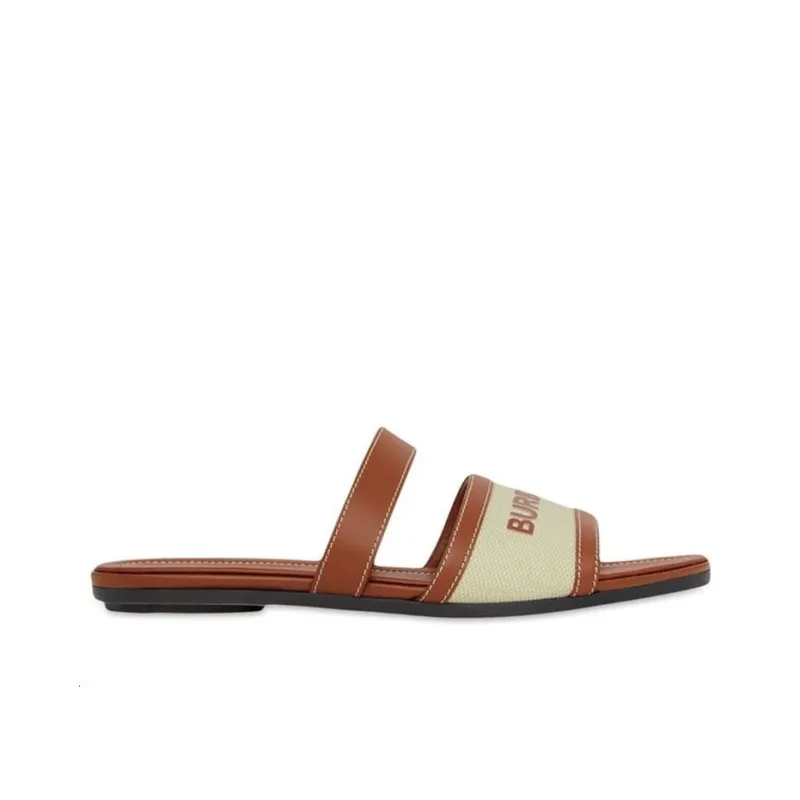 Burberry Slide Slippers Women s Brown US W 8 Cheap Rcj Jordan Outlet