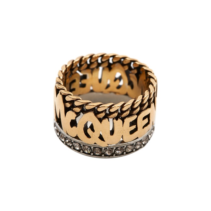 Alexander mcqueen ring womens store