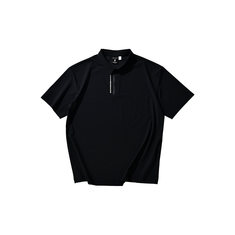 Skechers polo shirt mens black store