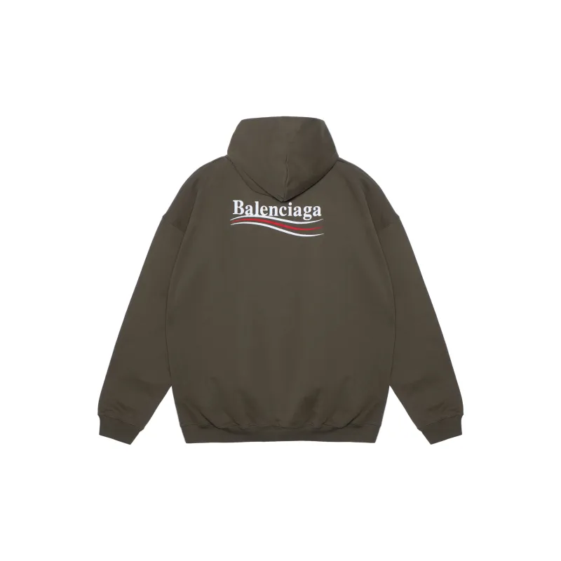 Balenciaga Men's Political Campaign Large Fit Hoodie - POIZON Balenciaga Men's Political Campaign Large Fit Hoodie - POIZON