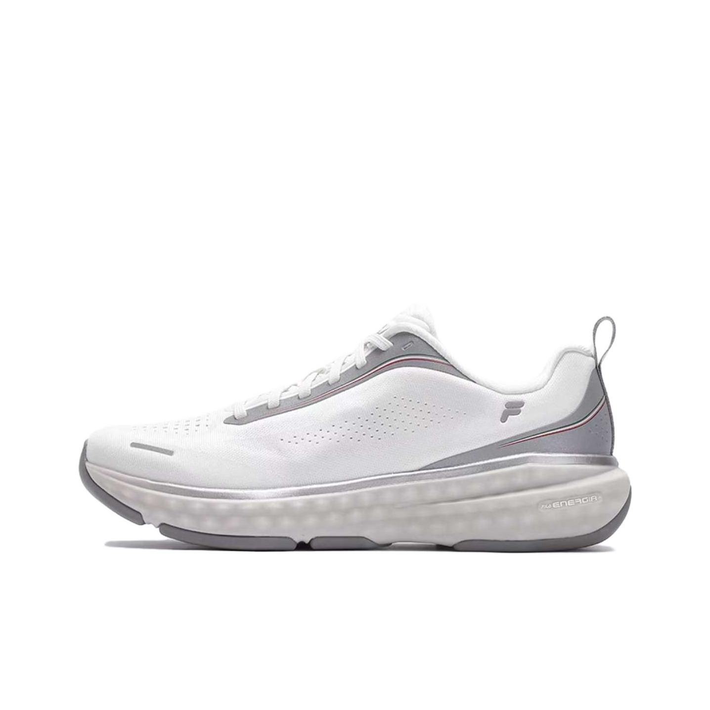 FILA ENERGY 2 Running Shoes Men Low Top White Gray POIZON