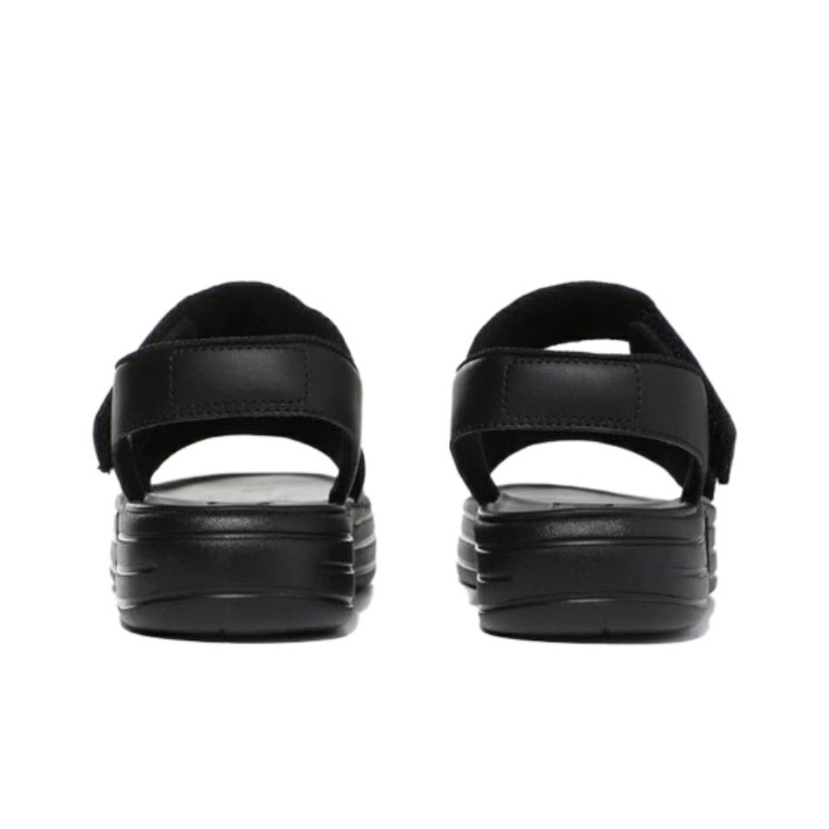 FILA Court Sd Beach Sandals Unisex Black Korean Style - Stylefamous
