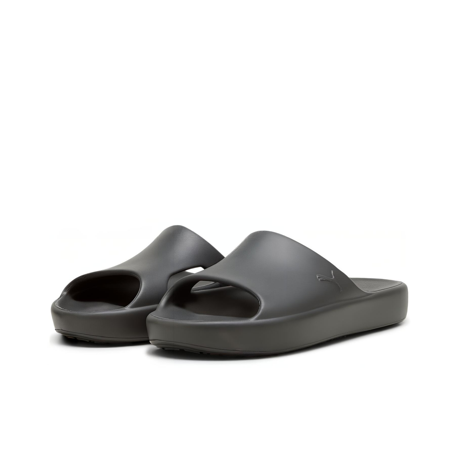 PUMA Shibui Cat Rubber Sole Slide Slippers Unisex Gray US M 9 - Styleswith