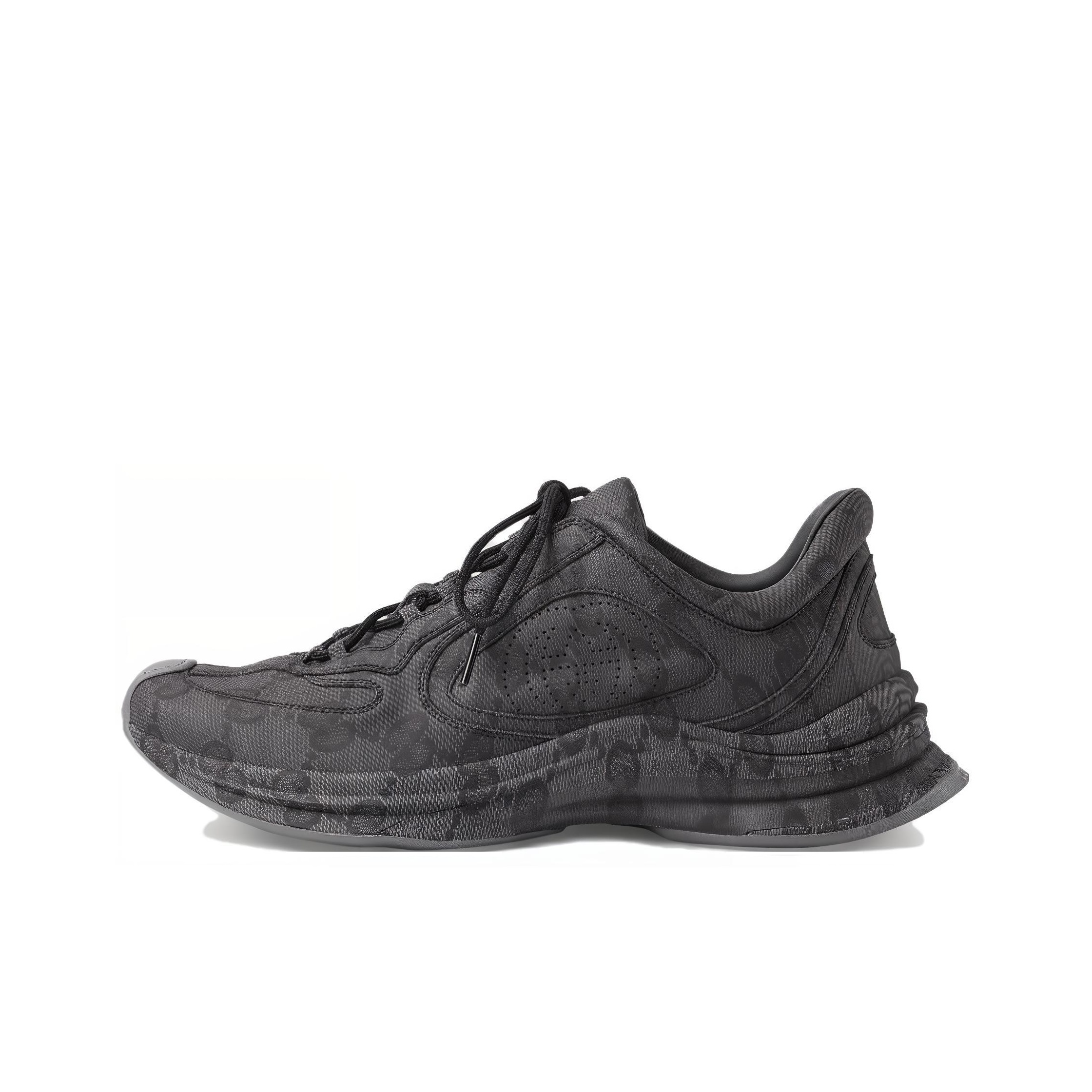 GUCCI Run Sneaker 'GG Water Transfer Print - Black' - Cheap GUCCI Run Sneaker 'GG Water Transfer Print - Black' - Cheap