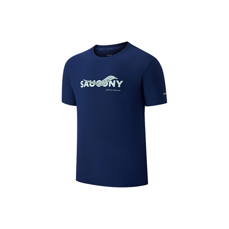 Saucony t shirts mens blue store