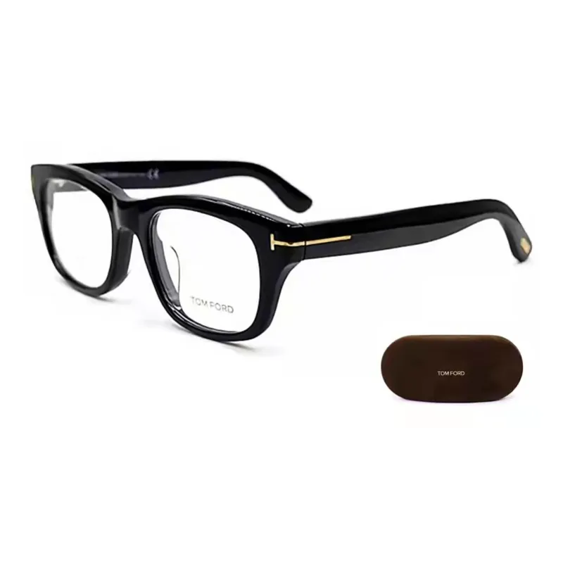 Tom Ford Wide Square Optical Framesblack In Brown For Men Tom Ford