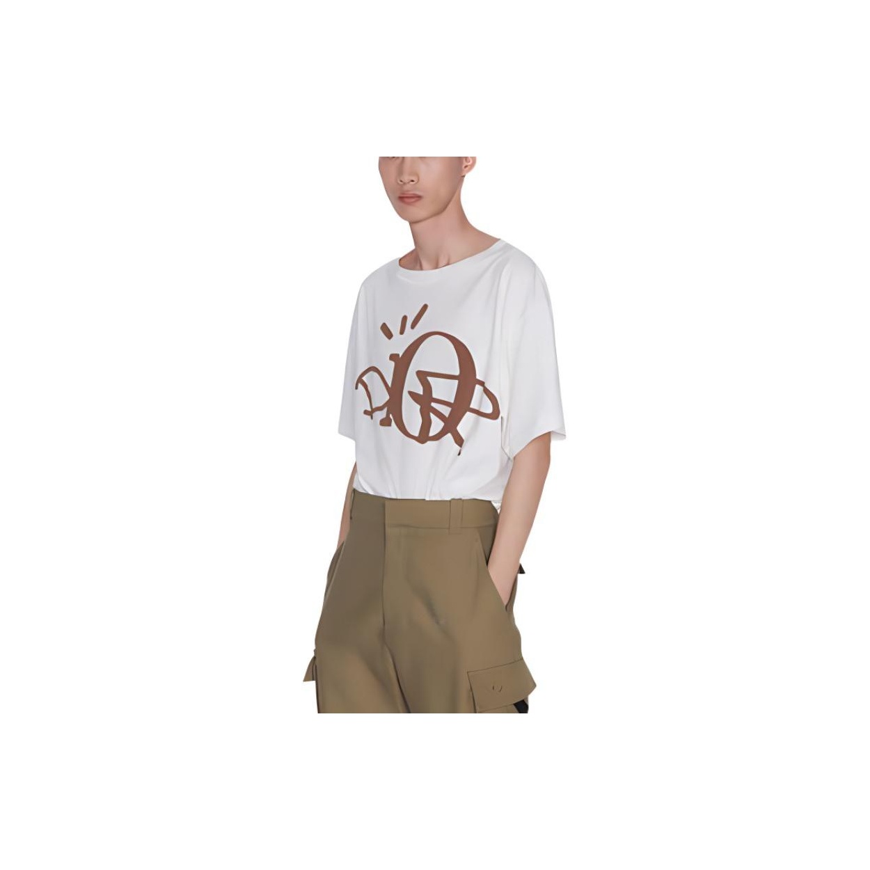 DIOR X Cactus Jack Oversized T-shirt - POIZON DIOR X Cactus Jack Oversized T-shirt - POIZON