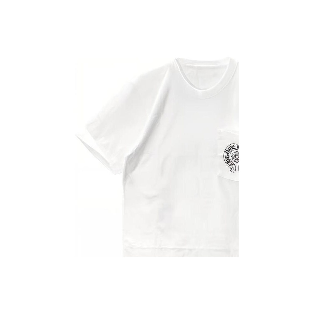 Chrome Hearts T-Shirts Unisex White - POIZON Chrome Hearts T-Shirts Unisex White - POIZON