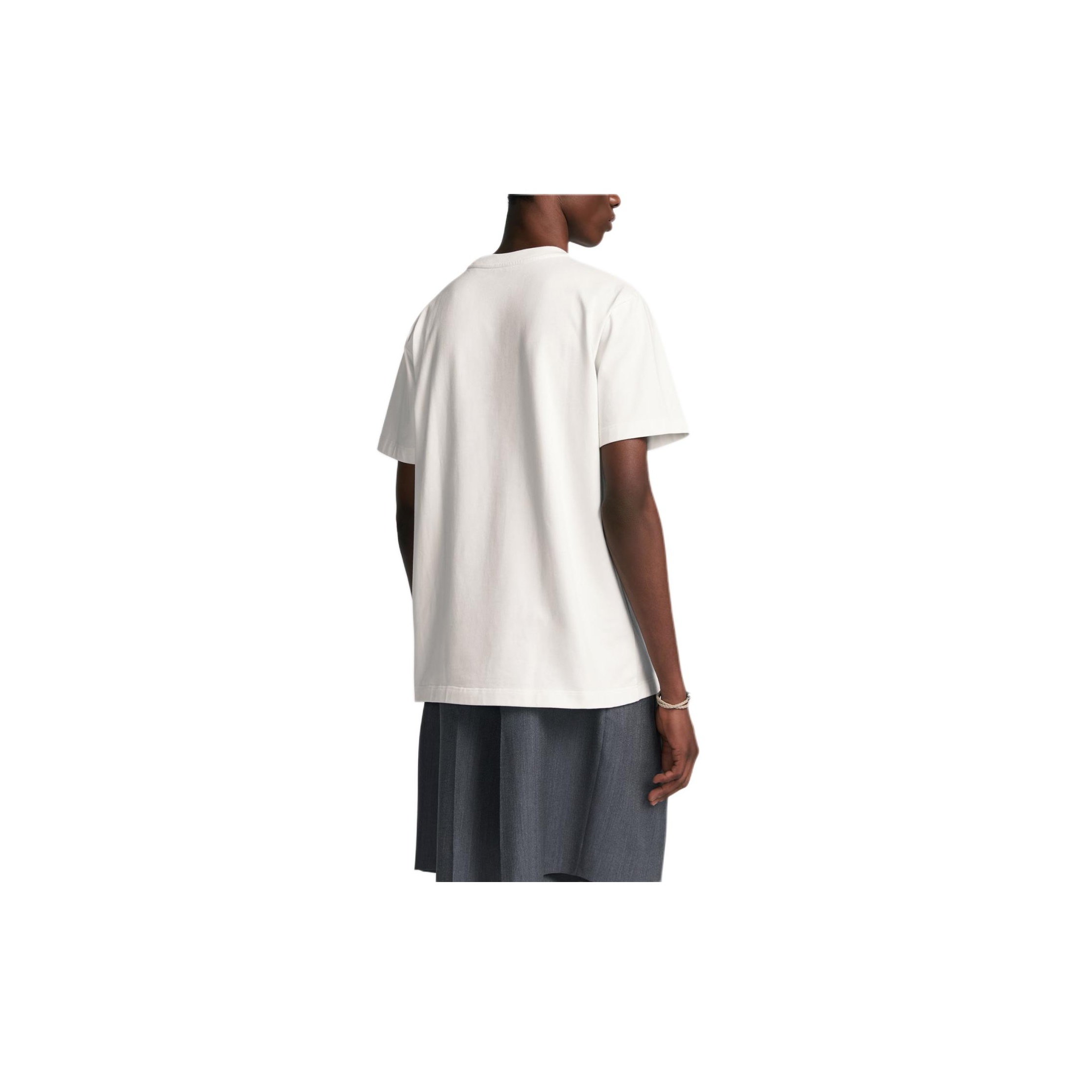DIOR 1947 Crewneck Short-Sleeved T-Shirt - POIZON DIOR 1947 Crewneck Short-Sleeved T-Shirt - POIZON
