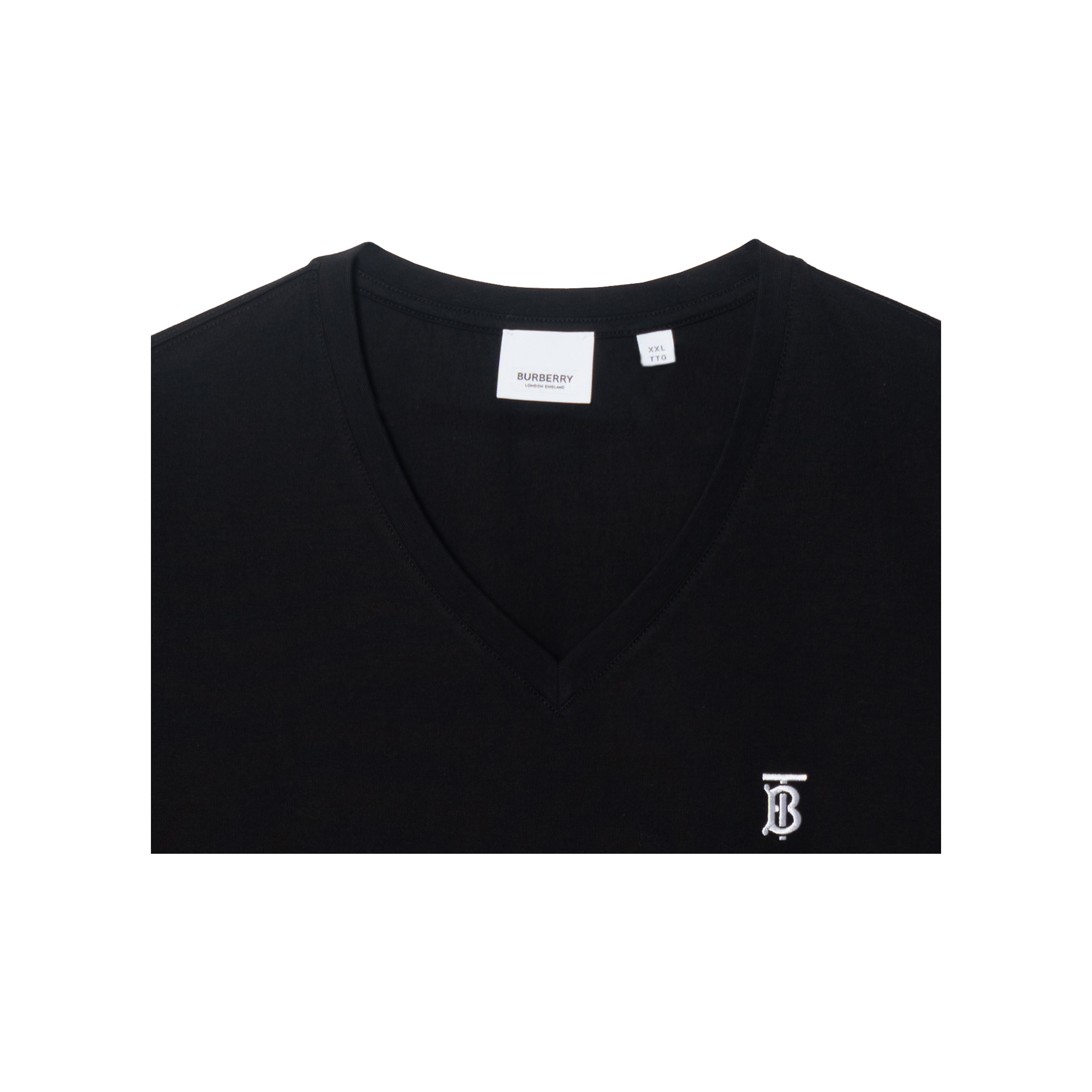 Burberry men's v neck t shirt store