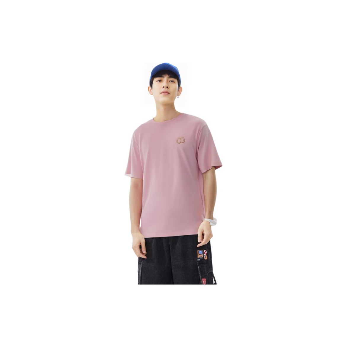 DIOR T-Shirts Men Pink - POIZON DIOR T-Shirts Men Pink - POIZON