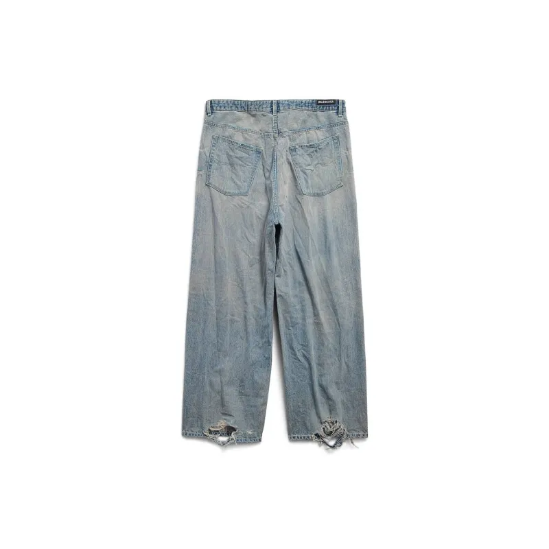 Balenciaga Oversized Baggy Jeans S - POIZON Balenciaga Oversized Baggy Jeans S - POIZON