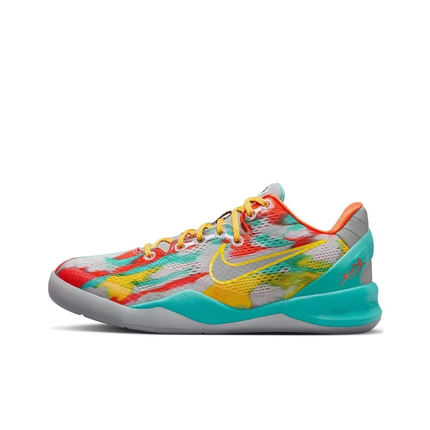 Nike Kobe 8 Protro Venice Beach 2024 GS Gray Silver Yellow US Kids 6.5Y ...