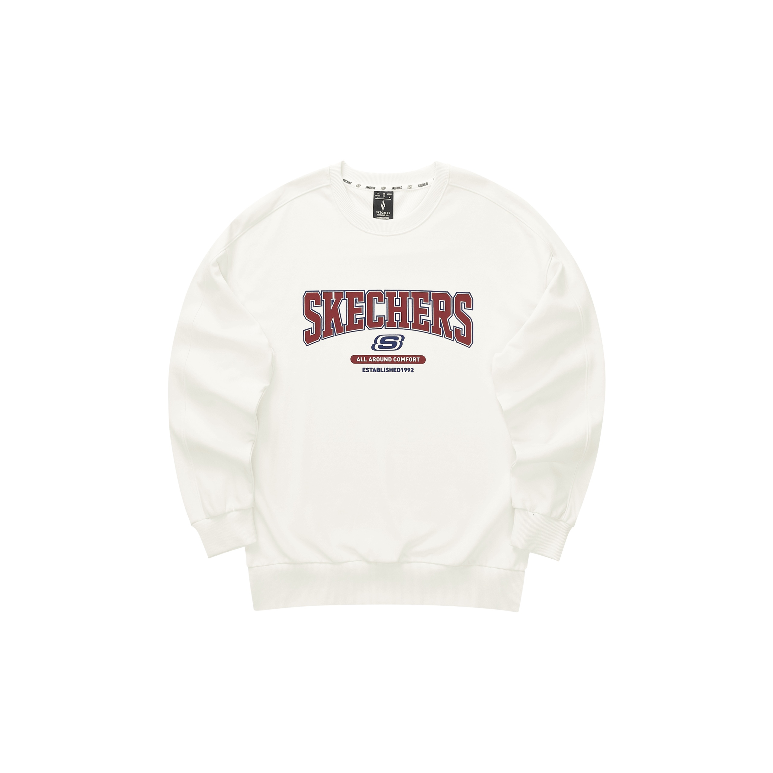 Skechers White Hoodies Sweatshirts on Sale Authentic Cheap Rcj Jordan Outlet