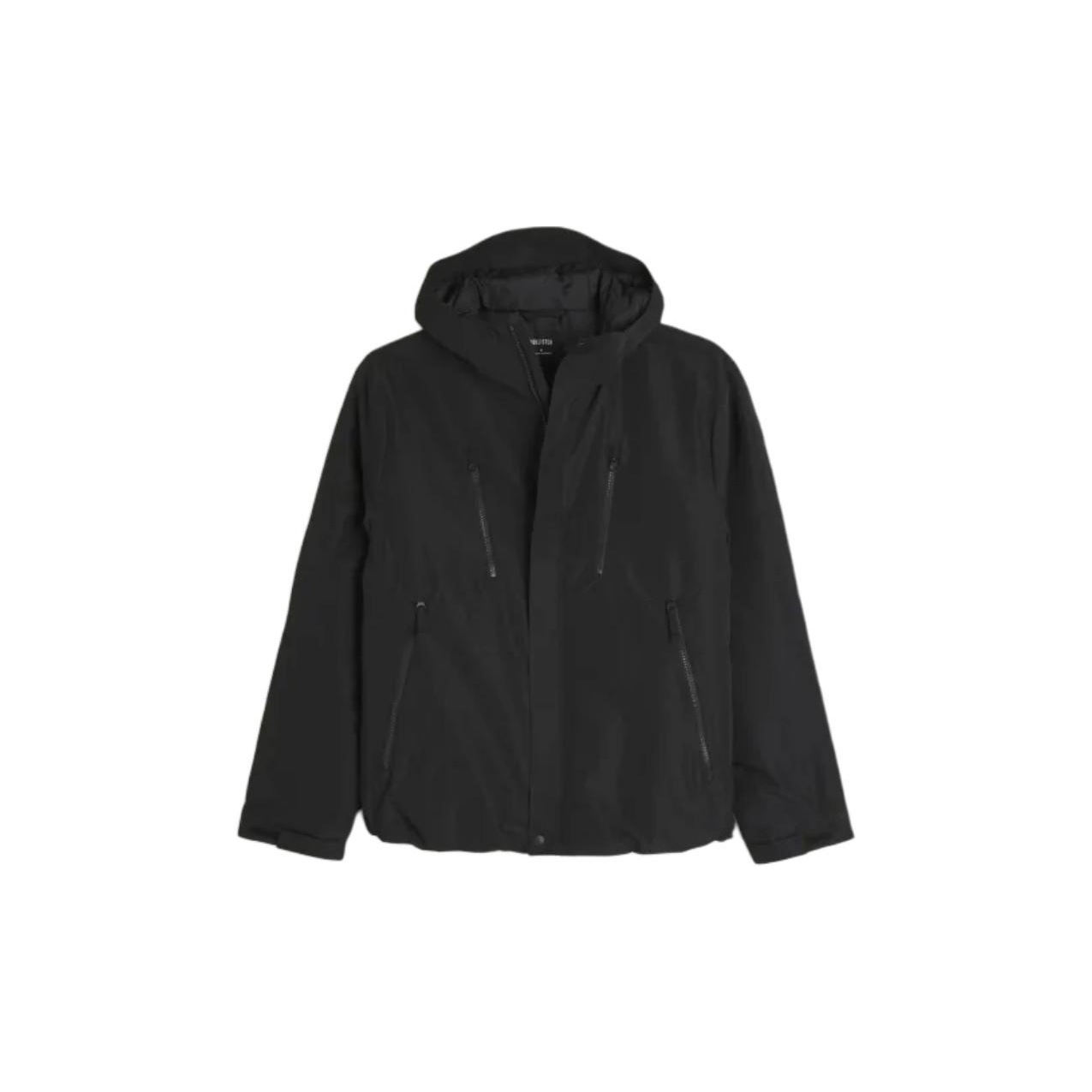 Hollister Jackets Men Black POIZON
