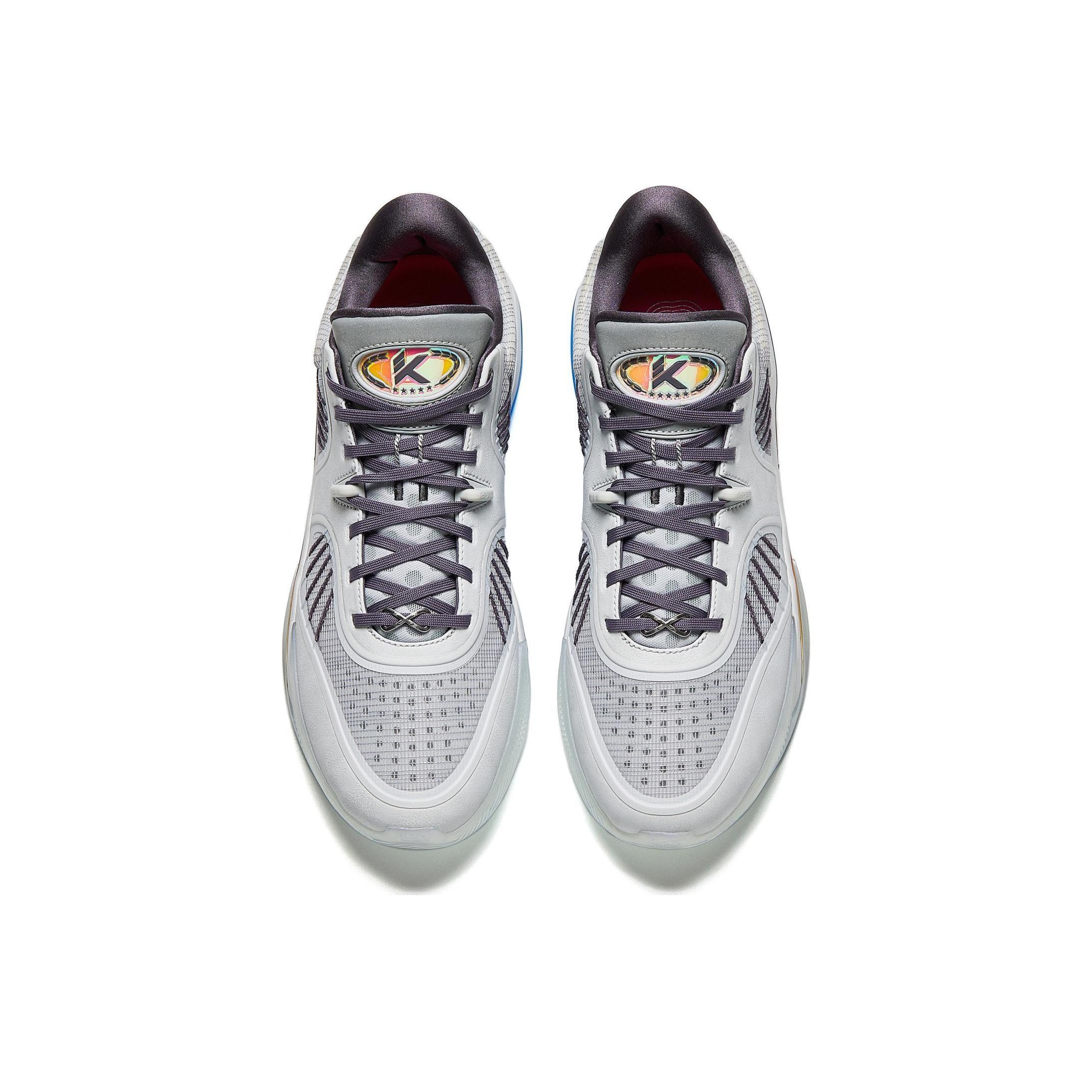 ANTA KT10 Basketball Shoes Men Mid Top Time Traveler/Gray ANTA KT10 Basketball Shoes Men Mid Top Time Traveler/Gray