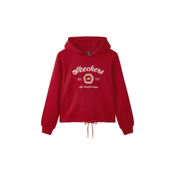 Skechers sweatshirts womens red store