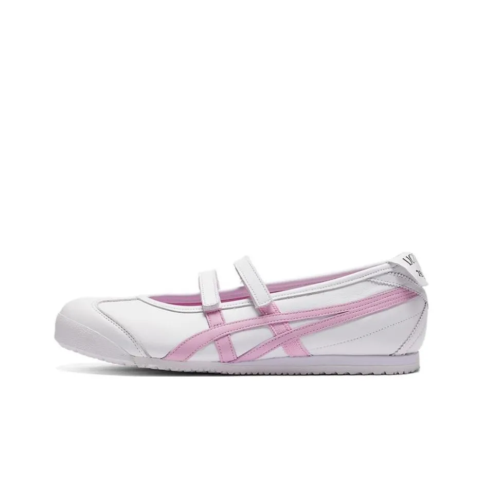 Patou x Onitsuka Tiger MEXICO 66 Flat Mary Jane Shoes Women's White ...