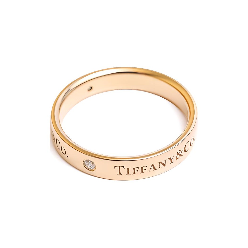 TIFFANY & CO. Return To Tiffany Collection Rose Gold Rings Women's Rose ...
